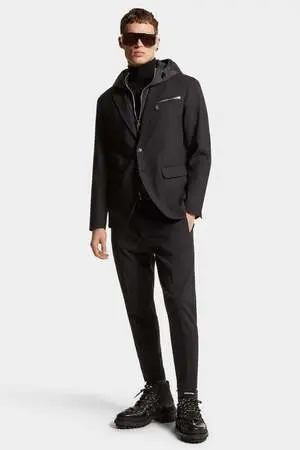 Dsquared2 Double Layered Hooded Jacket