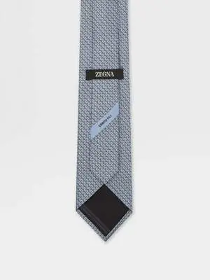 Zegna Geometric Jacquard Neck Tie