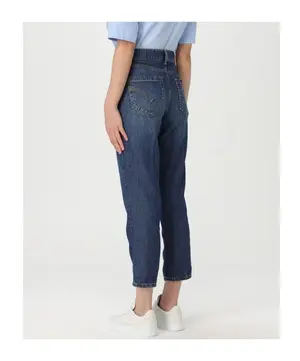 DONDUP Five-pocket Jeans With Button Closure - Blu