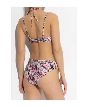 Isabel Marant Étoile Fayma Graphic Print Swimsuit Top