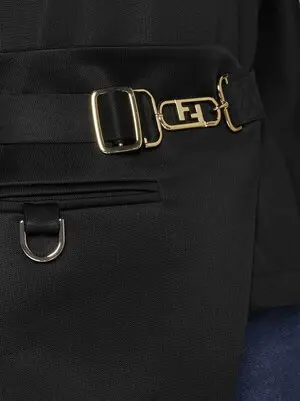 Fendi O'lock Buckle Jersey Sweatshirt