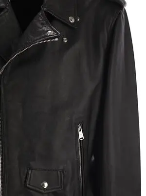 DONDUP Nappa Leather Biker Jacket
