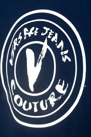 Versace Logo-print T-shirt - Blue