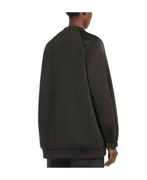 Max Mara Embroidered Logo Raglan Sleeve Sweater