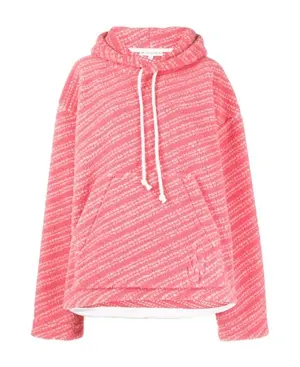 J.W.ANDERSON Logo-embroidered Fleece-textured Hoodie