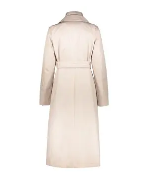 Herno Double-breasted High-neck Trench Coat