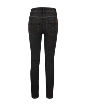 Brunello Cucinelli High-waist Embellished Jeans - Black