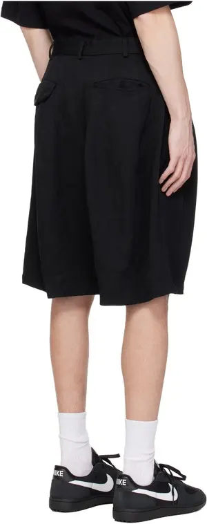 Comme Des Garçons Tailored Shorts - Black