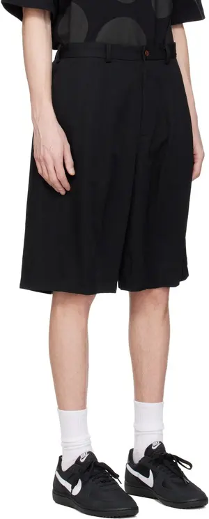 Comme Des Garçons Tailored Shorts - Black