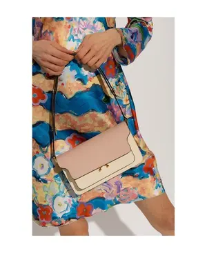 Marni Trunk Foldover Shoulder Bag