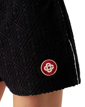 Casablanca Lettering Jacquard Shorts