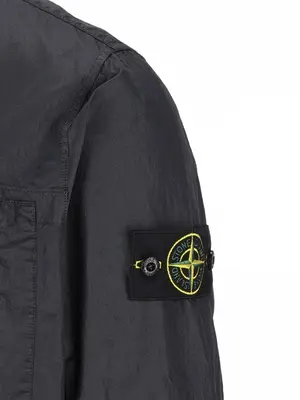 Stone Island Zip-pocket Overshirt Jacket - Blue