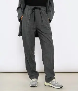 Isabel Marant Étoile Priska High-waist Plaid Trousers