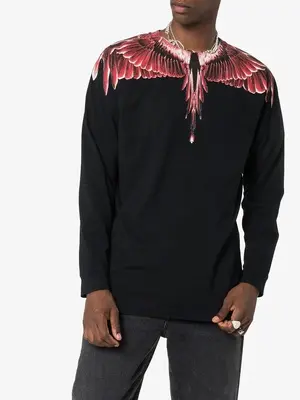 MARCELO BURLON COUNTY OF MILAN Printed Sweater