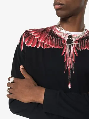 MARCELO BURLON COUNTY OF MILAN Printed Sweater