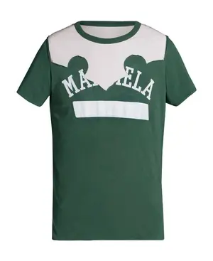 MAISON MARGIELA Distressed Crewneck T-shirt - Green