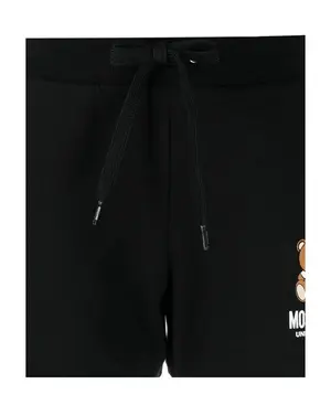 Moschino Underbear Logo Sports Shorts - Black