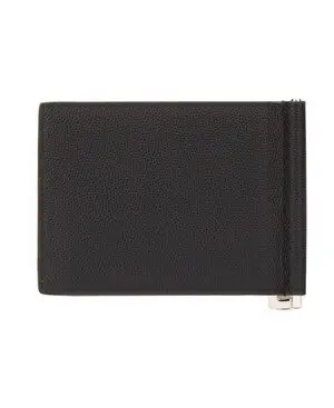 Saint Laurent Bill Clip Wallet - Black