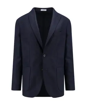 Boglioli Single-breasted Tailored Jacket - Black