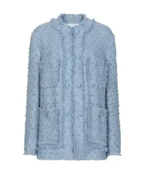 Dolce & Gabbana Single-breasted Jacket - Light Blue