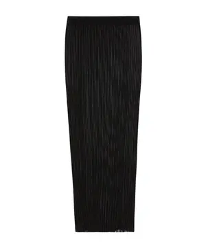 Sportmax Ribbed-knit Pencil Skirt - Black