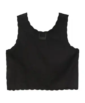 FORTE_FORTE Scallop Trim Tank Top