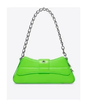Balenciaga Small Shoulder Bag With Strap - Green