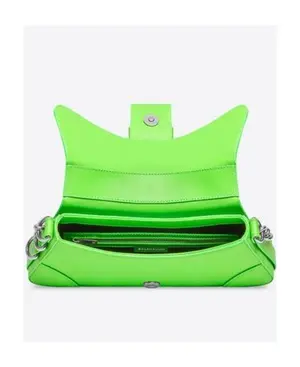 Balenciaga Small Shoulder Bag With Strap - Green