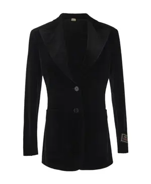 Gucci Velvet Single-breasted Blazer