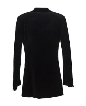 Gucci Velvet Single-breasted Blazer