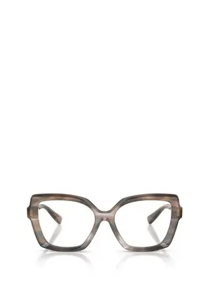 Dolce & Gabbana Eyeglasses With Butterfly Frame - Multicolor