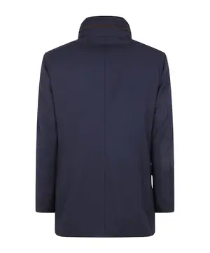 MOORER Stand Collar Jacket