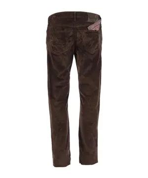 Jacob Cohen Nick Corduroy Five-pocket Trousers - Brown