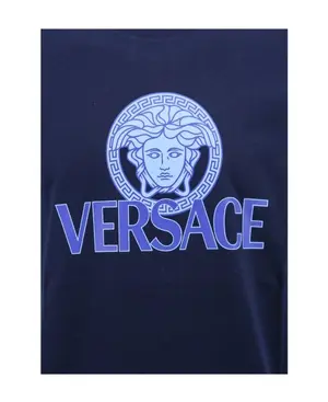 Versace Medusa Head-printed Crewneck T-shirt