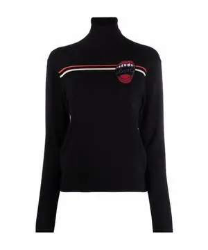 Chloé Intarsia Knit Turtleneck Sweater