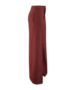 Etro Tailored Printed Trousers - Brown