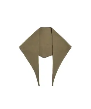 RIER Fleece Scarf - Green