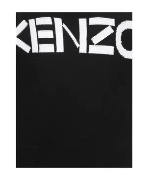 Kenzo Long-sleeved Knitted Dress