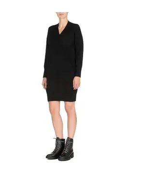 Kenzo Long-sleeved Knitted Dress