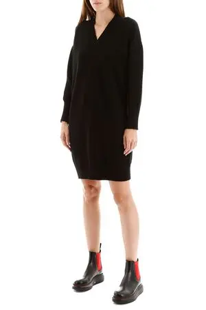 Kenzo Long-sleeved Knitted Dress