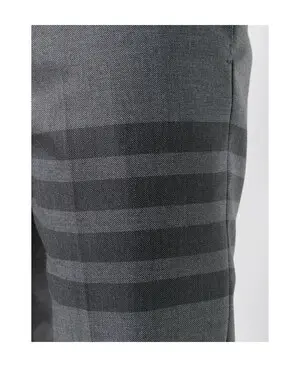 Thom Browne 4-bar Skinny-fit Trousers - Medium Gray