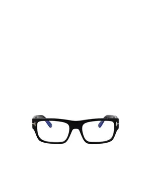 TOM FORD Rectangle Frame Eyeglasses - Black