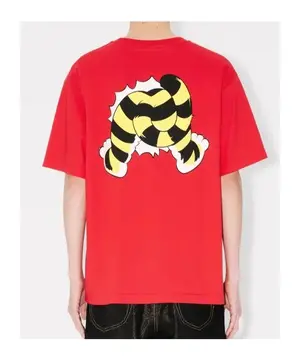 Kenzo Wild Tiger Oversized T-shirt - Red