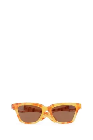 Jacquemus X Linda Farrow Carre Sunglasses - Brown