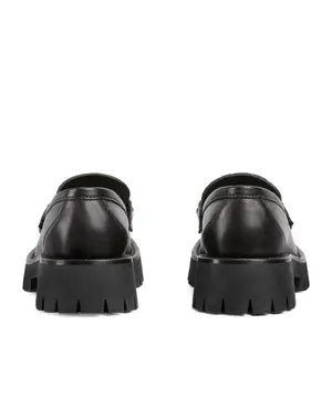 Gucci Lug Sole Horsebit Loafers