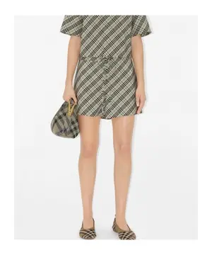 Burberry Vintage Checked Drawstring Shorts