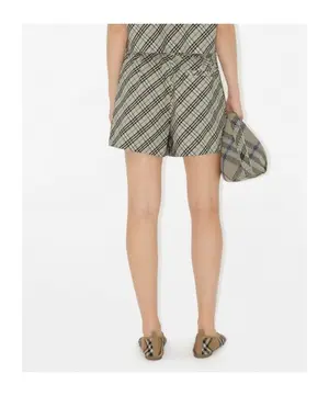Burberry Vintage Checked Drawstring Shorts