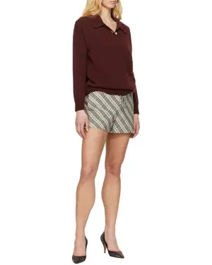 Burberry Vintage Checked Drawstring Shorts