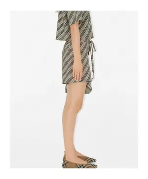 Burberry Vintage Checked Drawstring Shorts