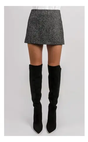 Pinko Grass Mini Skirt